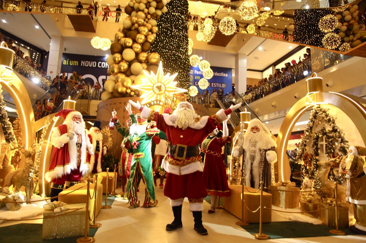 Natal chega ao Manaira Shopping e emociona o público na inauguração da ...